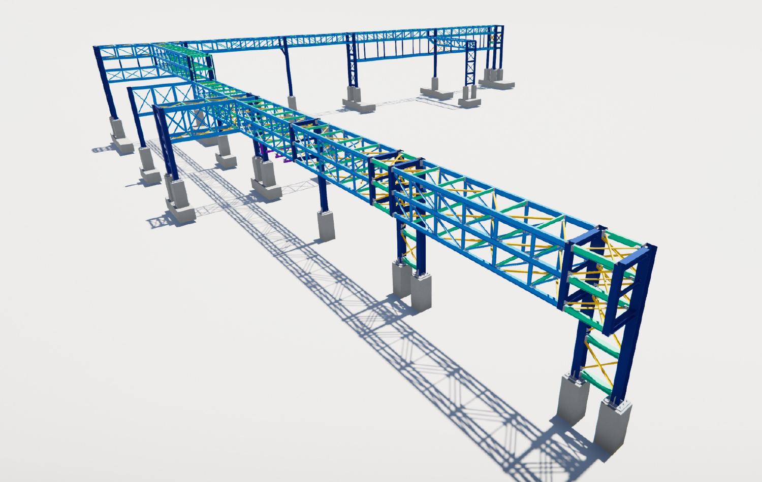 Piperack 125 meters